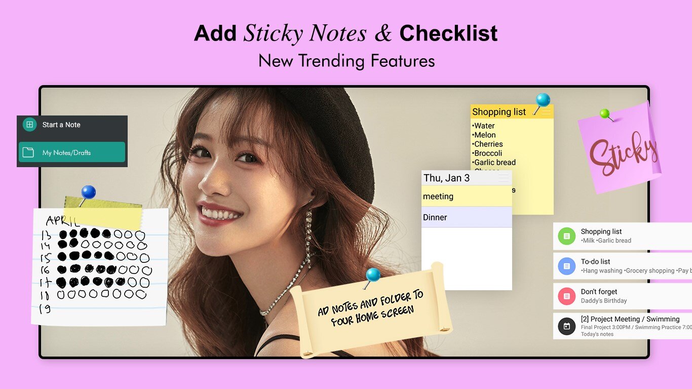 Notebook Notes Organizer Color Note - Sandpiper Studio